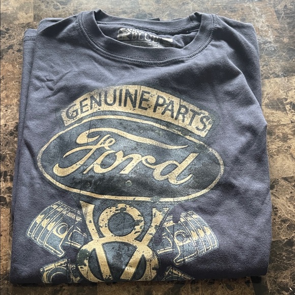 Ford | Shirts | Ford Genuine Parts Mens Navy Tee | Poshmark